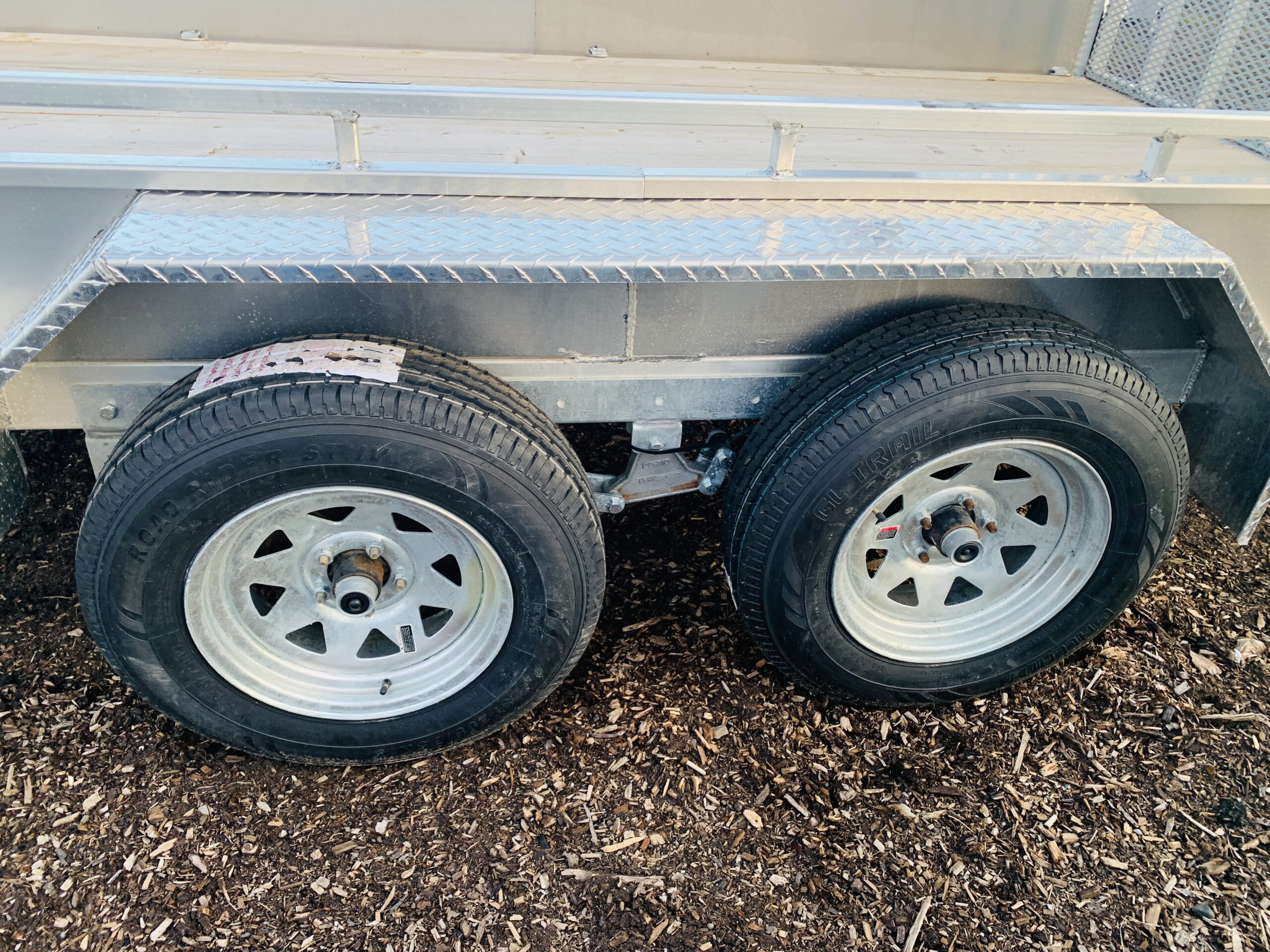 80X14 Aluminum Tandem Axle Utility Trailer - BEYOND TRAILER SALES