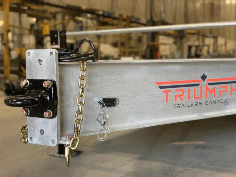 12 TON 20+5 FT GALVANIZED PINTLE HITCH TAG ALONG WITH MEGA RAMP ...
