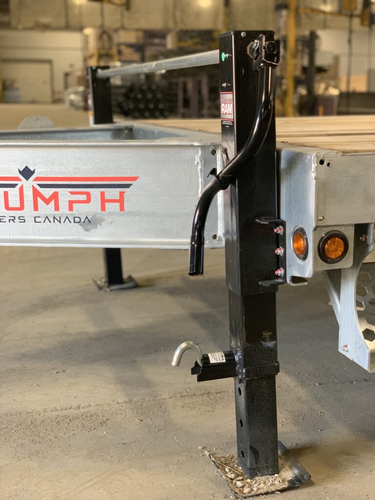 12 TON 20+5 FT GALVANIZED PINTLE HITCH TAG ALONG WITH MEGA RAMP ...