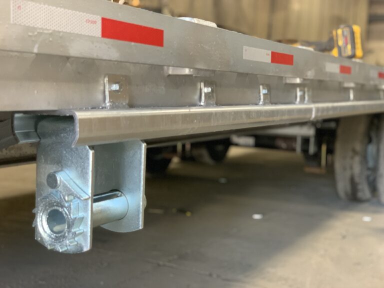12 TON 20+5 FT GALVANIZED PINTLE HITCH TAG ALONG WITH MEGA RAMP ...