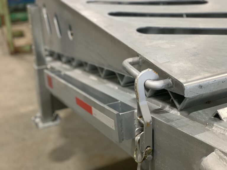12 TON 20+5 FT GALVANIZED PINTLE HITCH TAG ALONG WITH MEGA RAMP ...