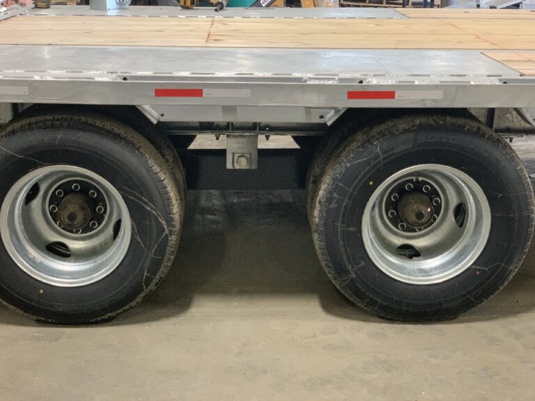 12 TON 20+5 FT GALVANIZED PINTLE HITCH TAG ALONG WITH MEGA RAMP ...